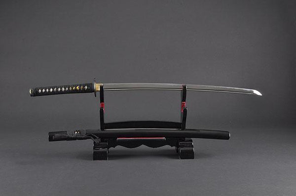 FULLY HAND FORGED FULL TANG MAPLE LEAF JAPANESE SAMURAI KATANA SWORD ...
