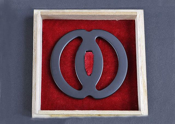 JAPANESE SAMURAI KATANA SWORD MUSASHI TSUBA – Handmade Sword