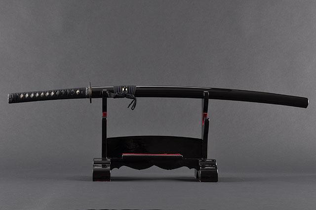 FULLY HAND FORGED CLAY TEMPER PRACTICAL BAMBOO SAMURAI KATANA SWORD ...