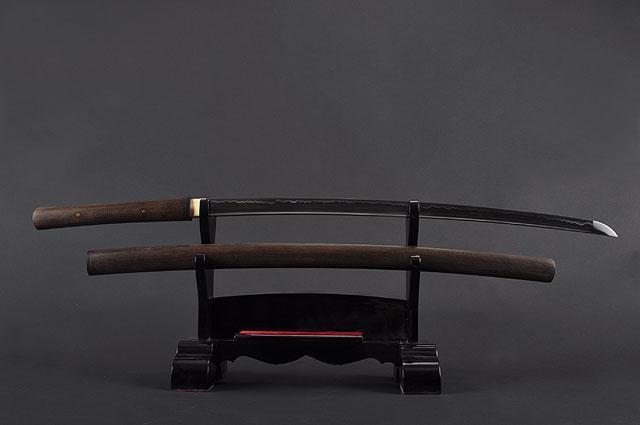 1045 Heat Tempered Brown Funti Katana | Handmade Sword